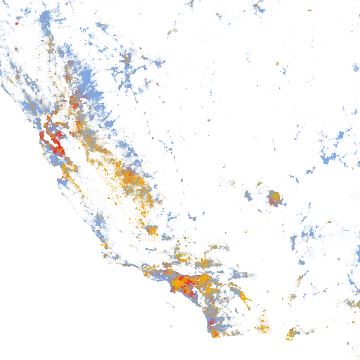 Population Map California California EEI On X: "National Geographic