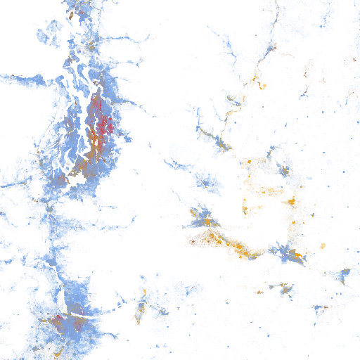 Ethnic Map Washington State